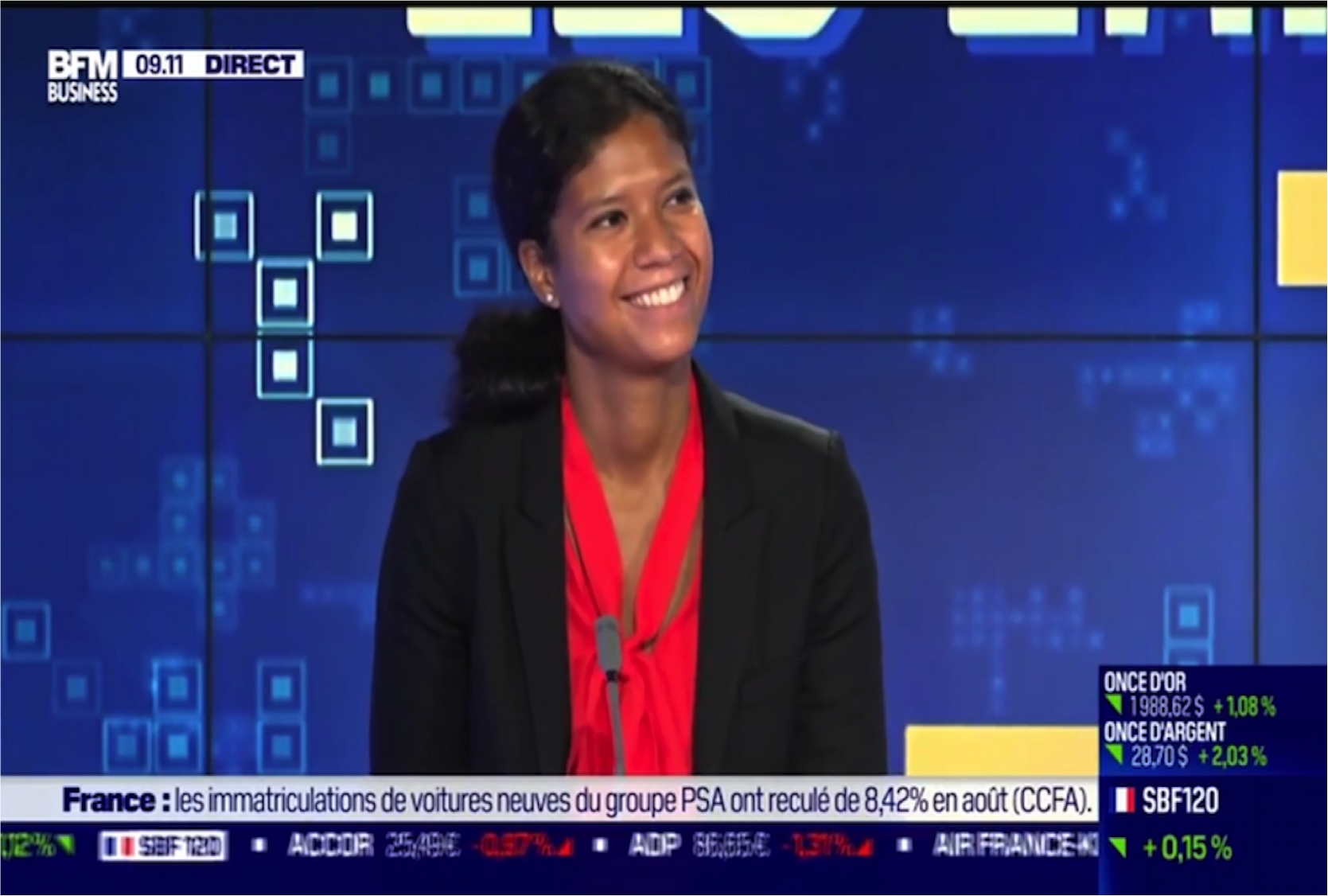 Anne-Sophie Alsif invitée chez BFM Business sur la situation économique ...